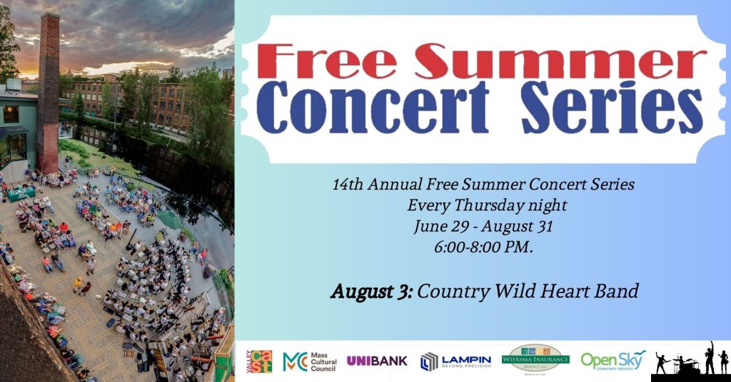 Free Summer Concert Series | Country Wild Heart Band - Downtown Worcester