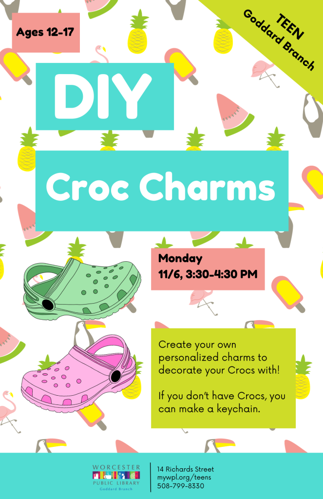 Croc Charms - Downtown Worcester