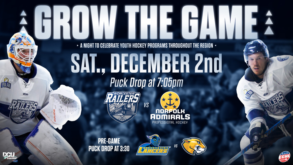 Worcester Railers vs. Norfolk Admirals - Downtown Worcester