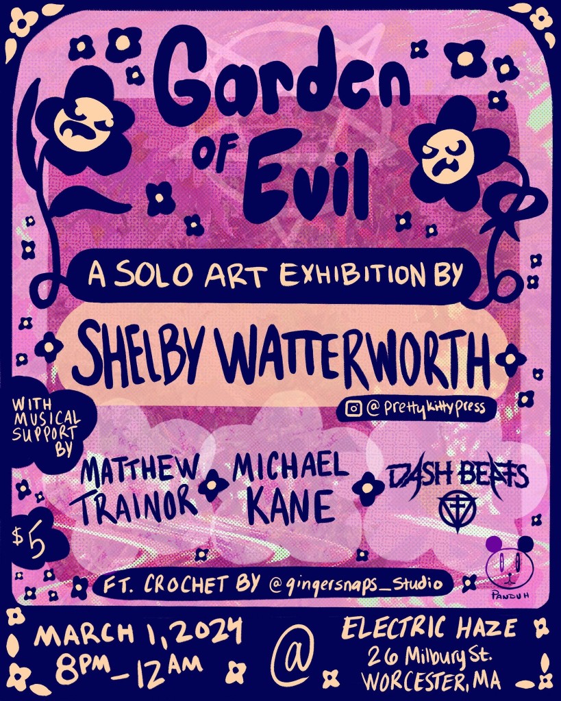 March Art showcase Ft. Shelby Watterworth - Downtown Worcester