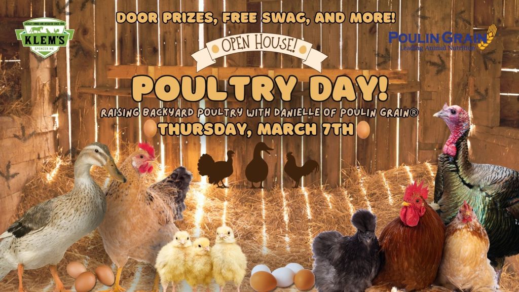 Poultry Day Open House at Klem's - Downtown Worcester