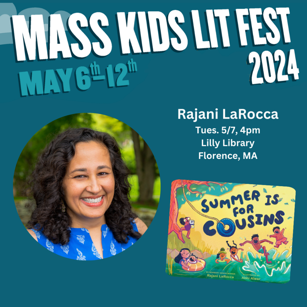 Rajani LaRocca: "Summer Is for Cousins" Storytime - Downtown Worcester